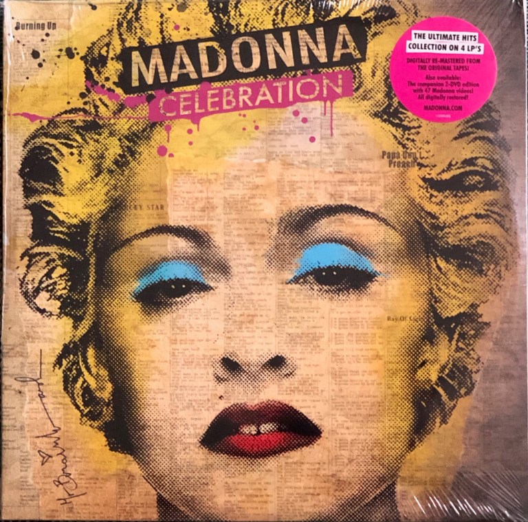 Cover art for Madonna by Mr. Brainwash. | recordart